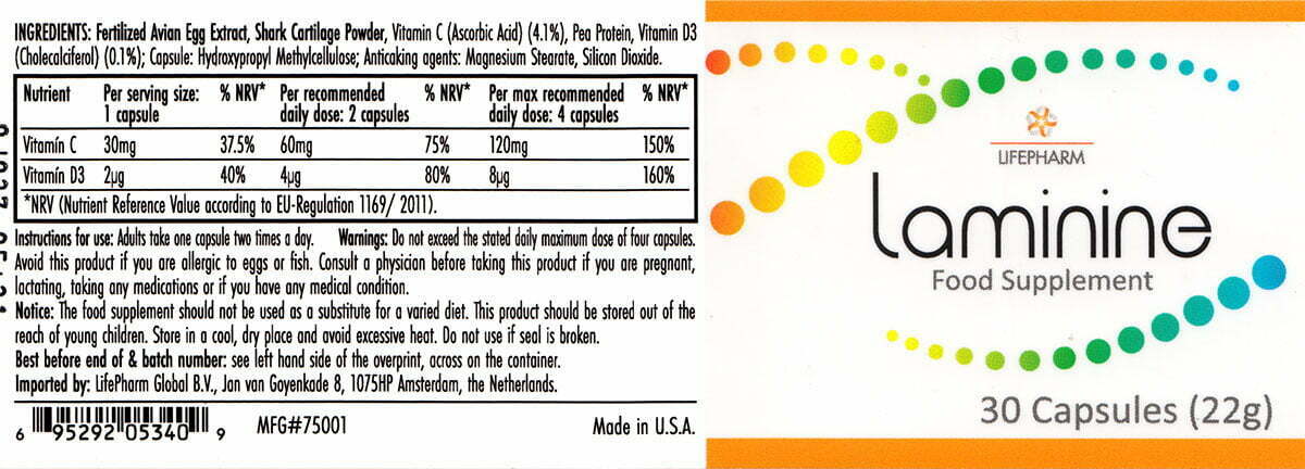 ᐅ LAMININE® contient-il une protéine appelée laminine? | iMed Guru
